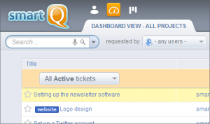 Dashboard View - smartQ blog